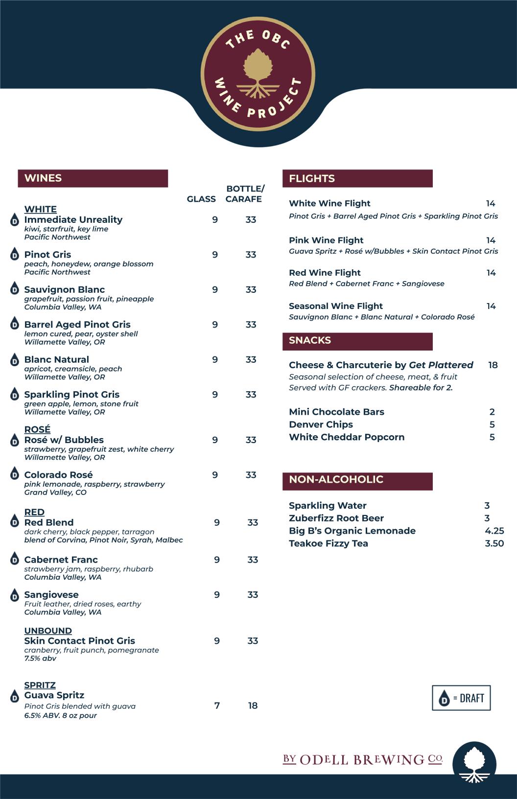Wine Bar – The OBC Wine Project